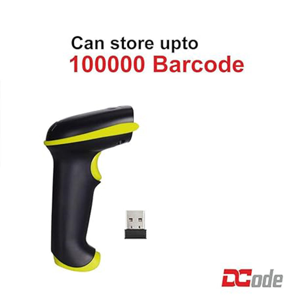 Buy Dcode DC5112 1D Wireless Barcode Scanner | Best Barcode System – SRK Innovation