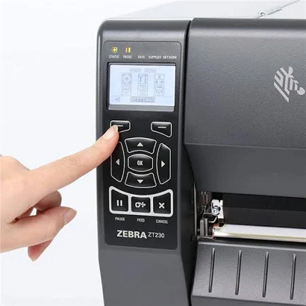 Zebra ZT-230 Thermal Transfer Tabletop Label Printer | SRK Innovations